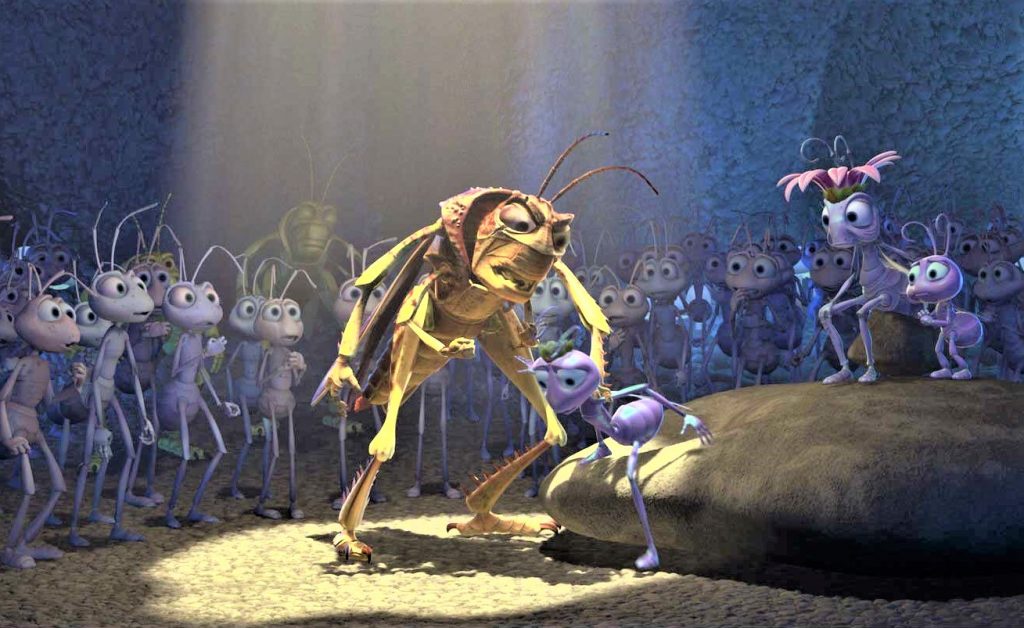 Formigas X Gafanhotos